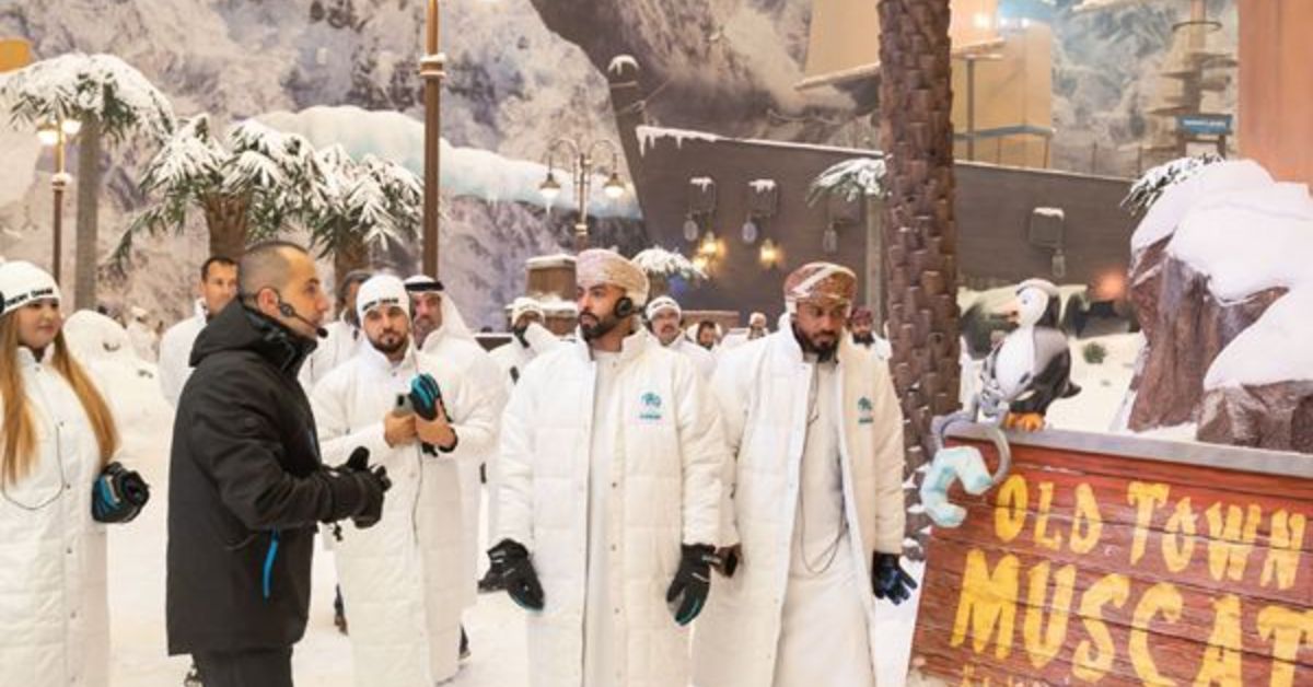 Majid Al Futtaim opens region's largest snow park in Oman | French ...