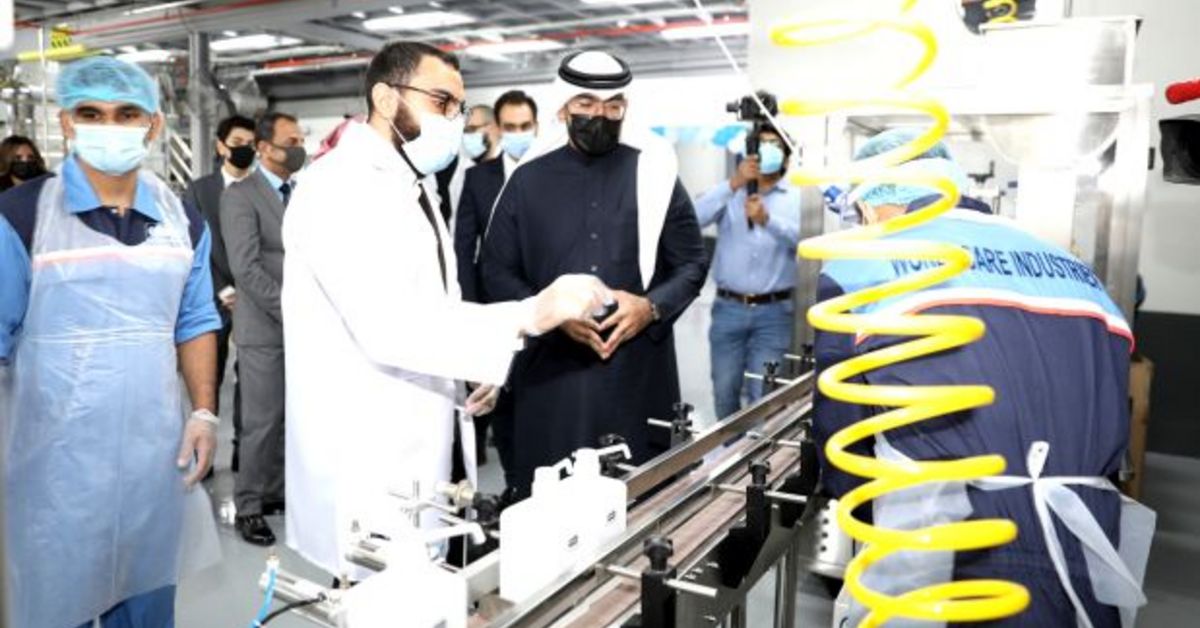 Sanitiser factory launched in Bahrain | French Chamber of Commerce and ...
