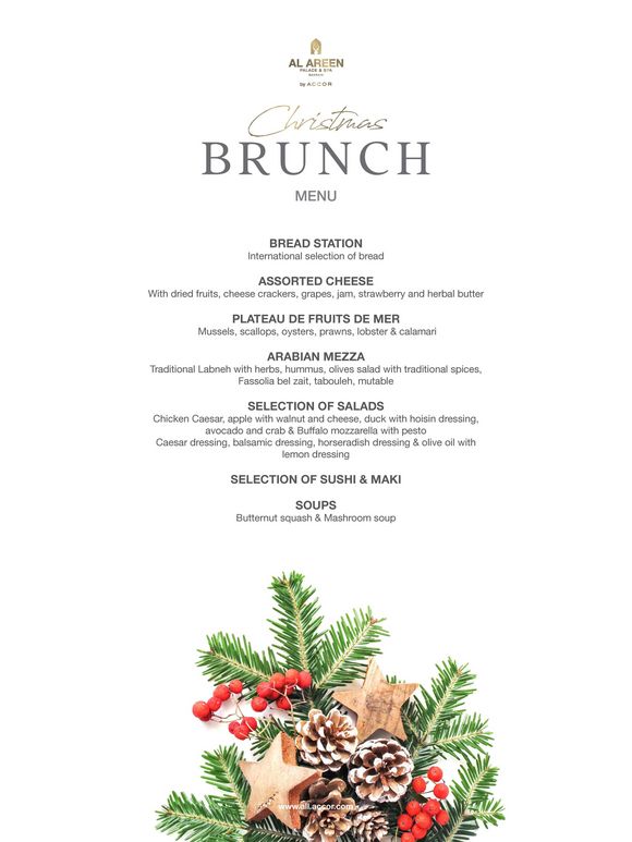 Discover Al Areen by Accor's Christmas & NYE Program | French Chamber ...