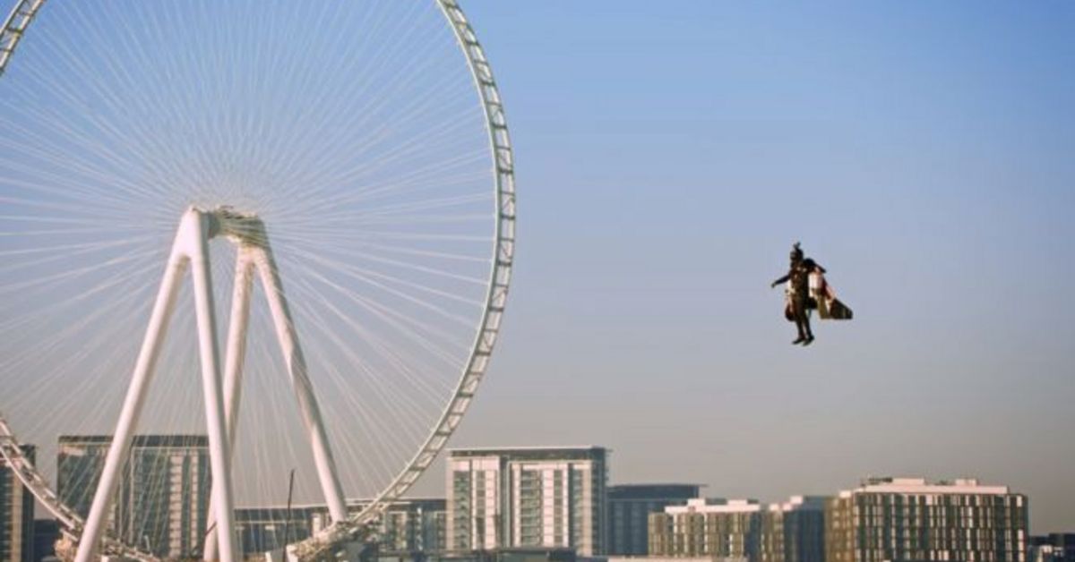 French ‘human plane’ flies at 1,800m for first time | French Chamber of ...