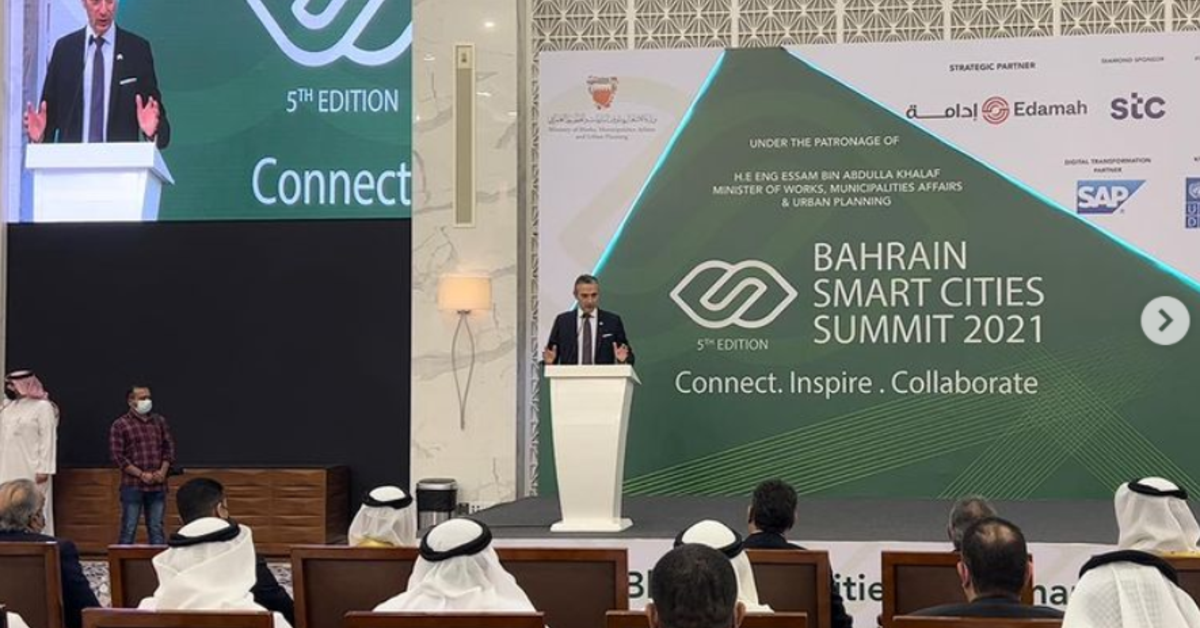 French Ambassador to Bahrain attends 'Bahrain Smart City Summit 2021 ...