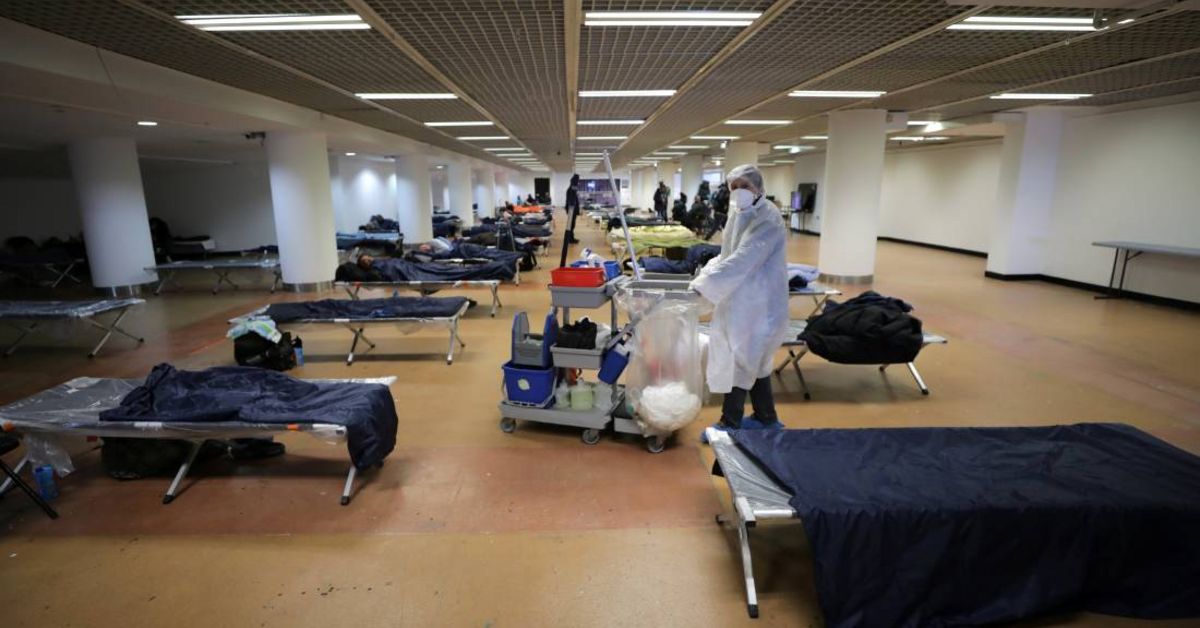 Cannes Film Festival venue opens doors to homeless during France's ...